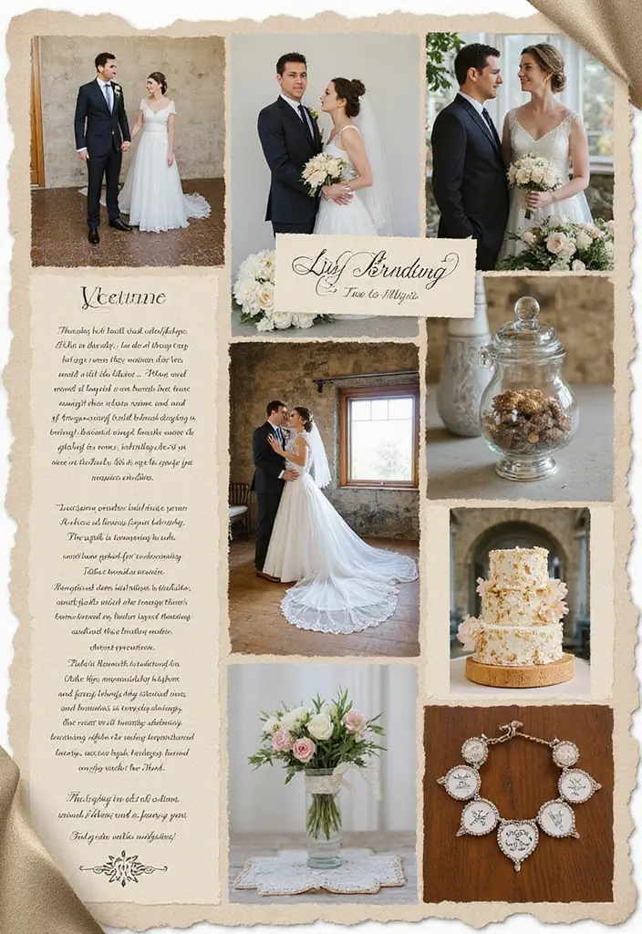 25+ Wedding Scrapbook Ideas to Preserve Every Beautiful Moment - Craftoryn